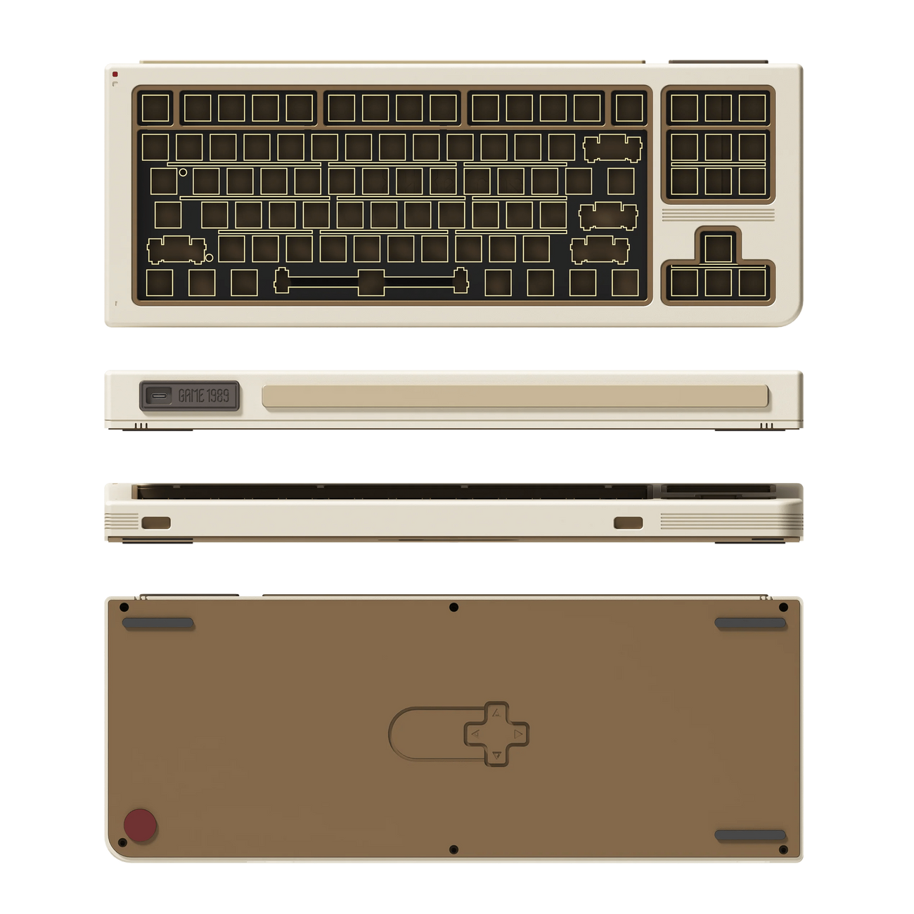80Retros Game 1989 TKL Keyboard Kit