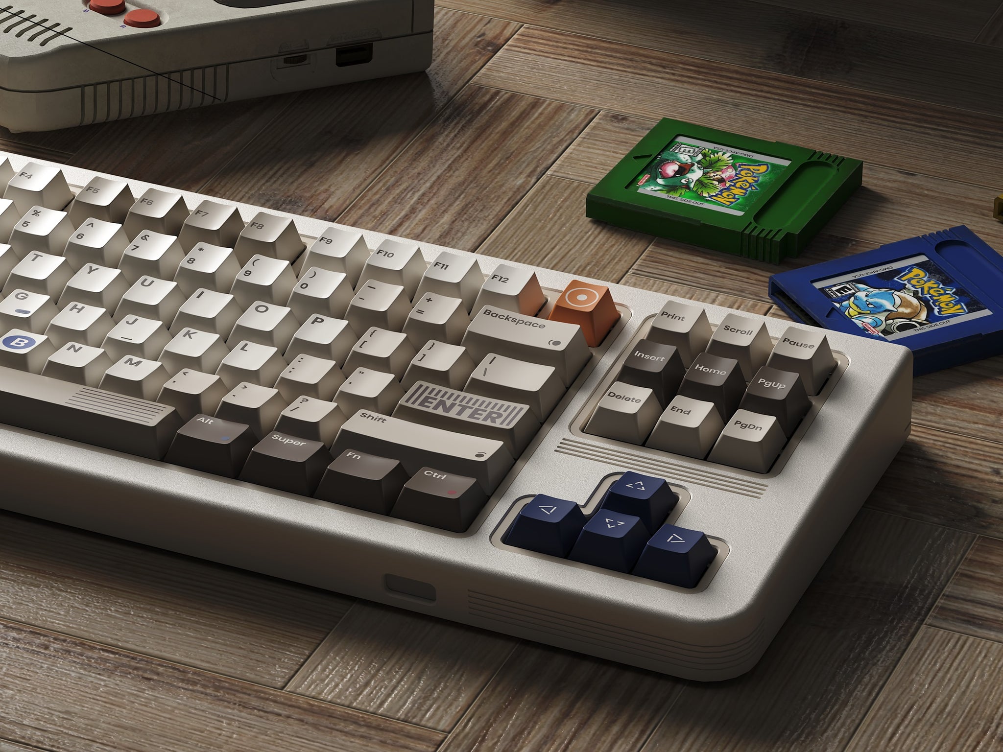 80Retros Game 1989 Aluminum TKL Hotswap DIY Keyboard Kit