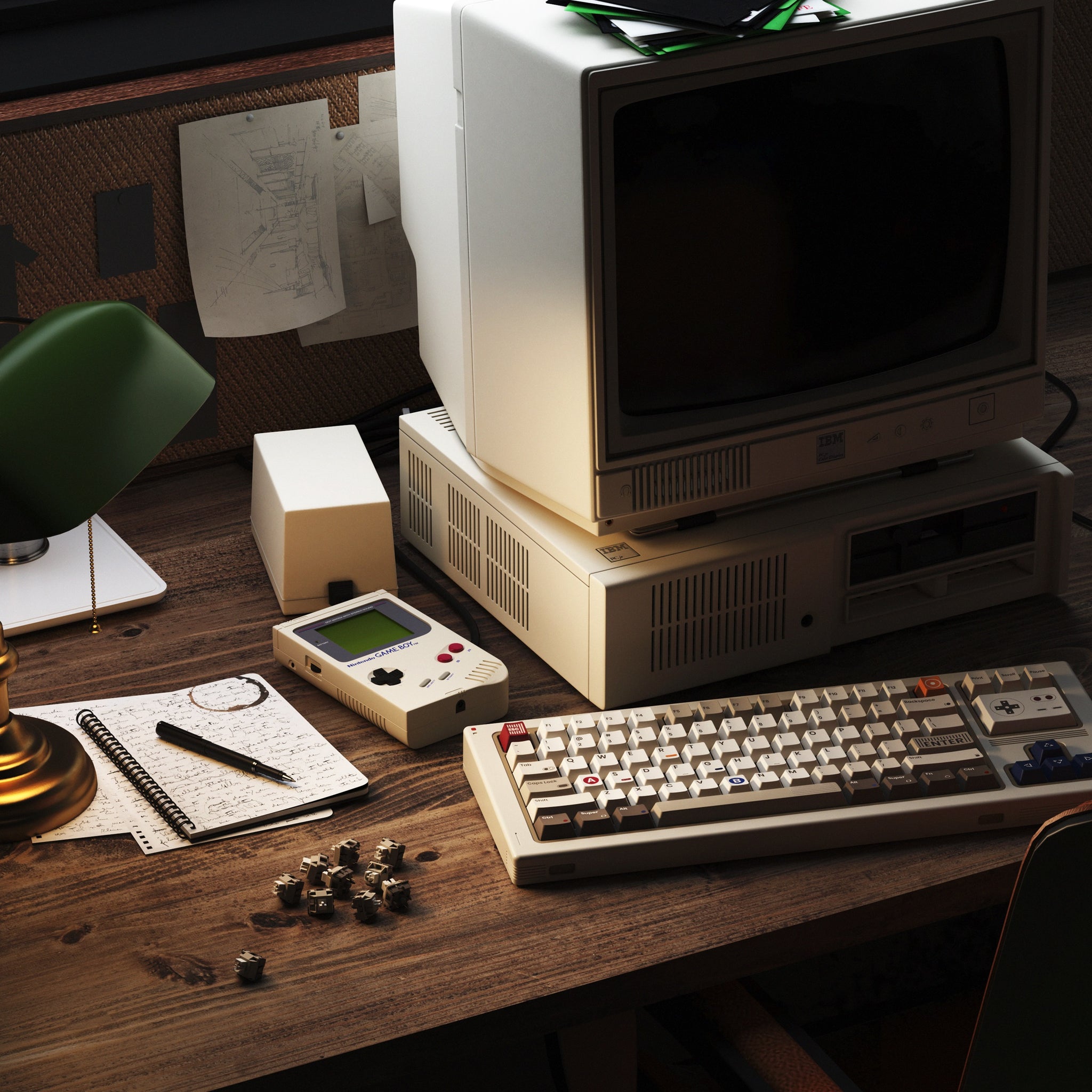 80Retros Game 1989 TKL Keyboard Kit