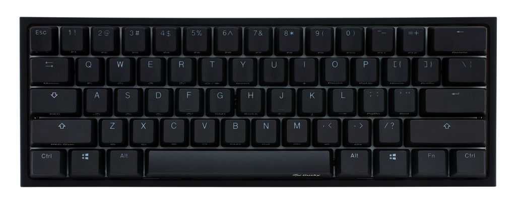 Ducky One 2 Mini v2 RGB LED 60% Double Shot PBT Mechanical Keyboard