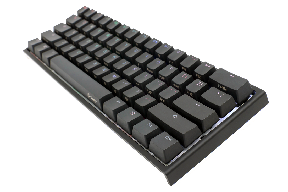 Ducky One 2 Mini v2 RGB LED 60% Double Shot PBT Mechanical Keyboard