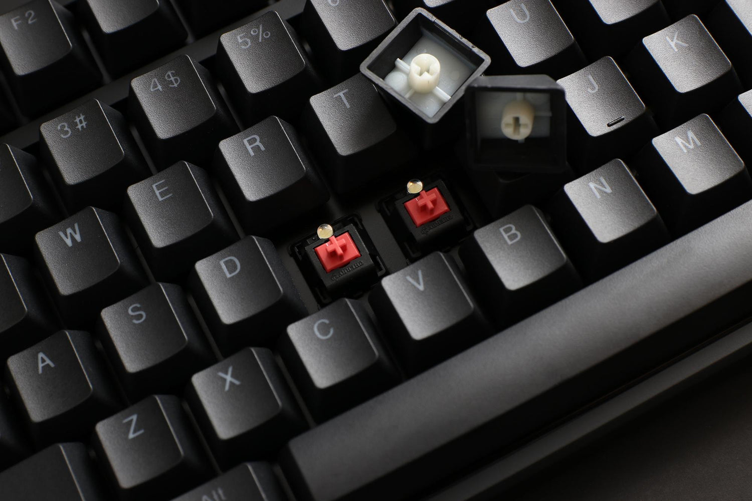 MK Night Typist Warm White LED Double Shot PBT Mechanical Keyboard