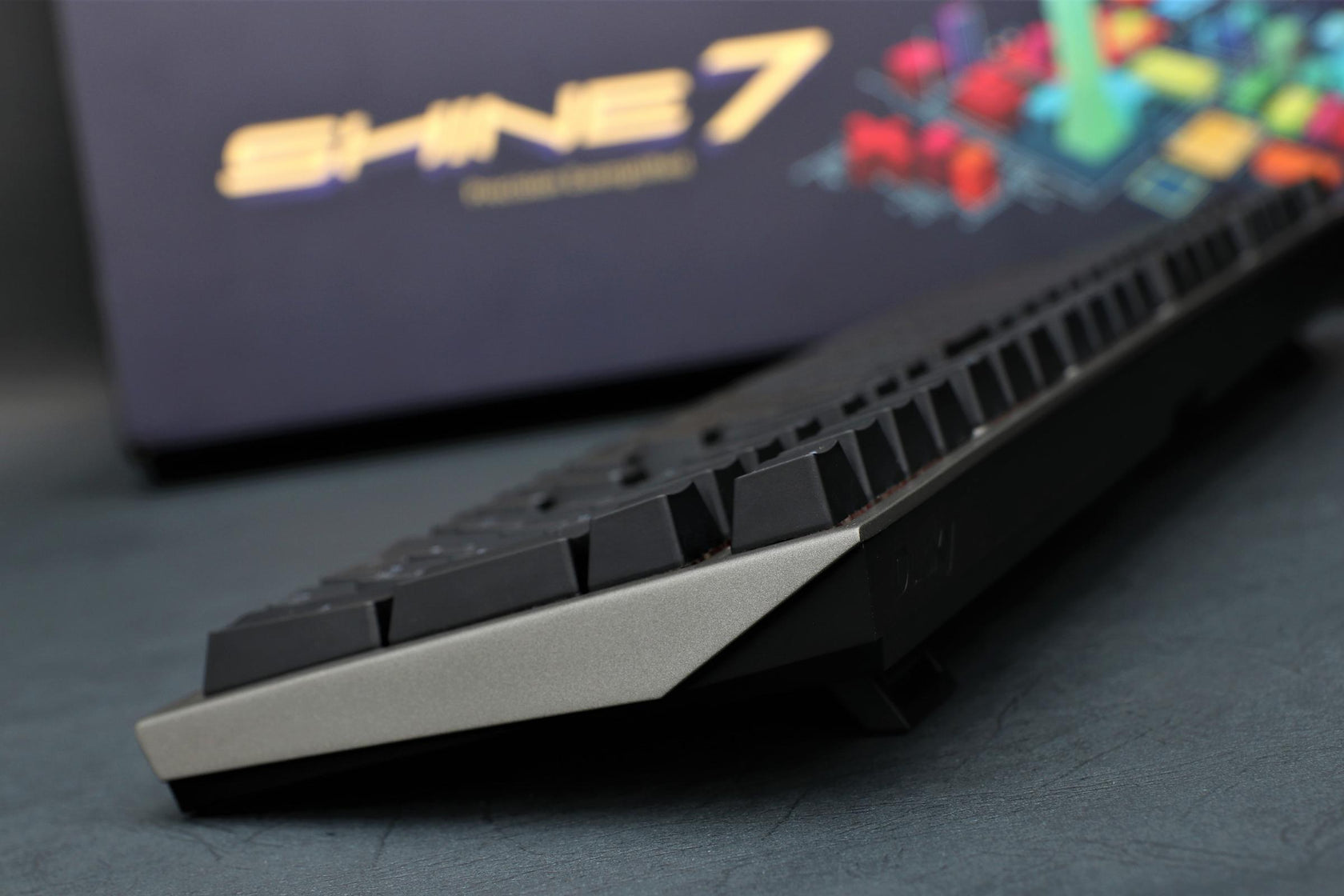 Ducky Shine 7 Gunmetal RGB LED Double Shot PBT Mechanical Keyboard