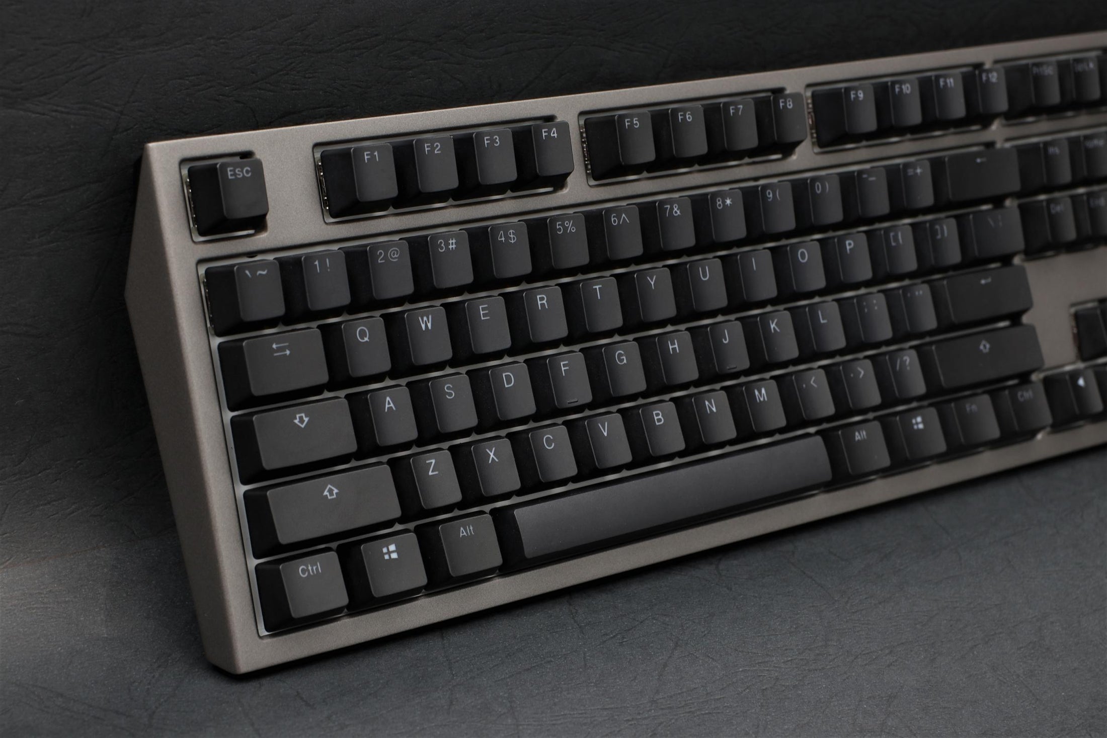 Ducky Shine 7 Gunmetal RGB LED Double Shot PBT Mechanical Keyboard
