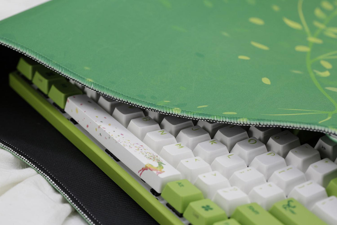 Varmilo Extra Large Forest Fairy Desk Mat with Stitched Edges