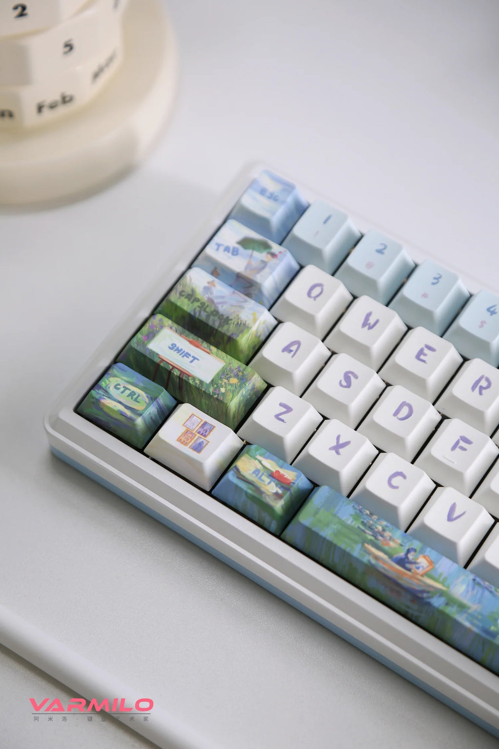 Varmilo Sword68 Monet Aluminum 65% Hotswap Wireless RGB Mechanical Key
