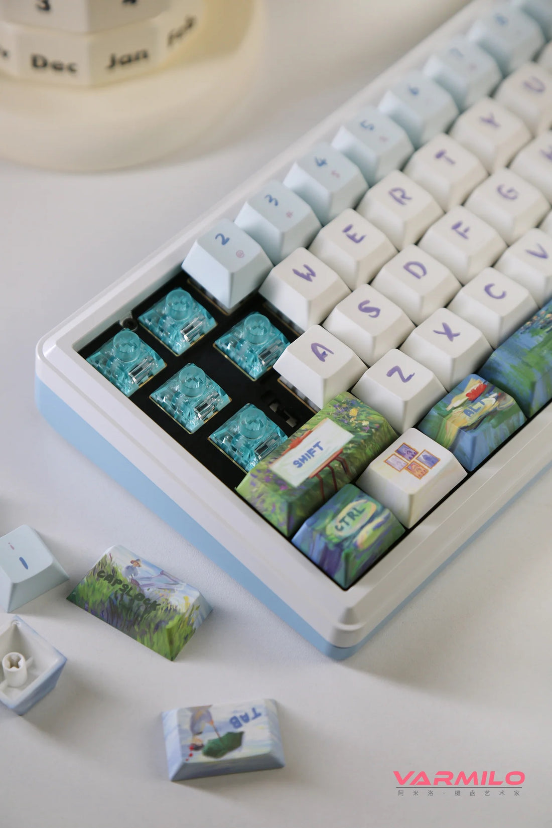 Varmilo Sword68 Monet Aluminum 65% Hotswap Wireless RGB Mechanical Key