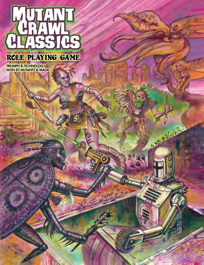 Mutant Crawl Classics Core Rulebook
