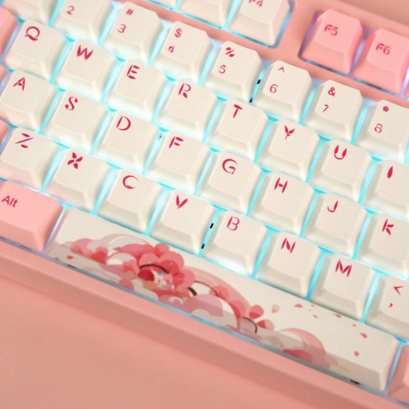 Varmilo VPT108 Sakura R2 Hotswap Wireless RGB Mechanical Keyboard