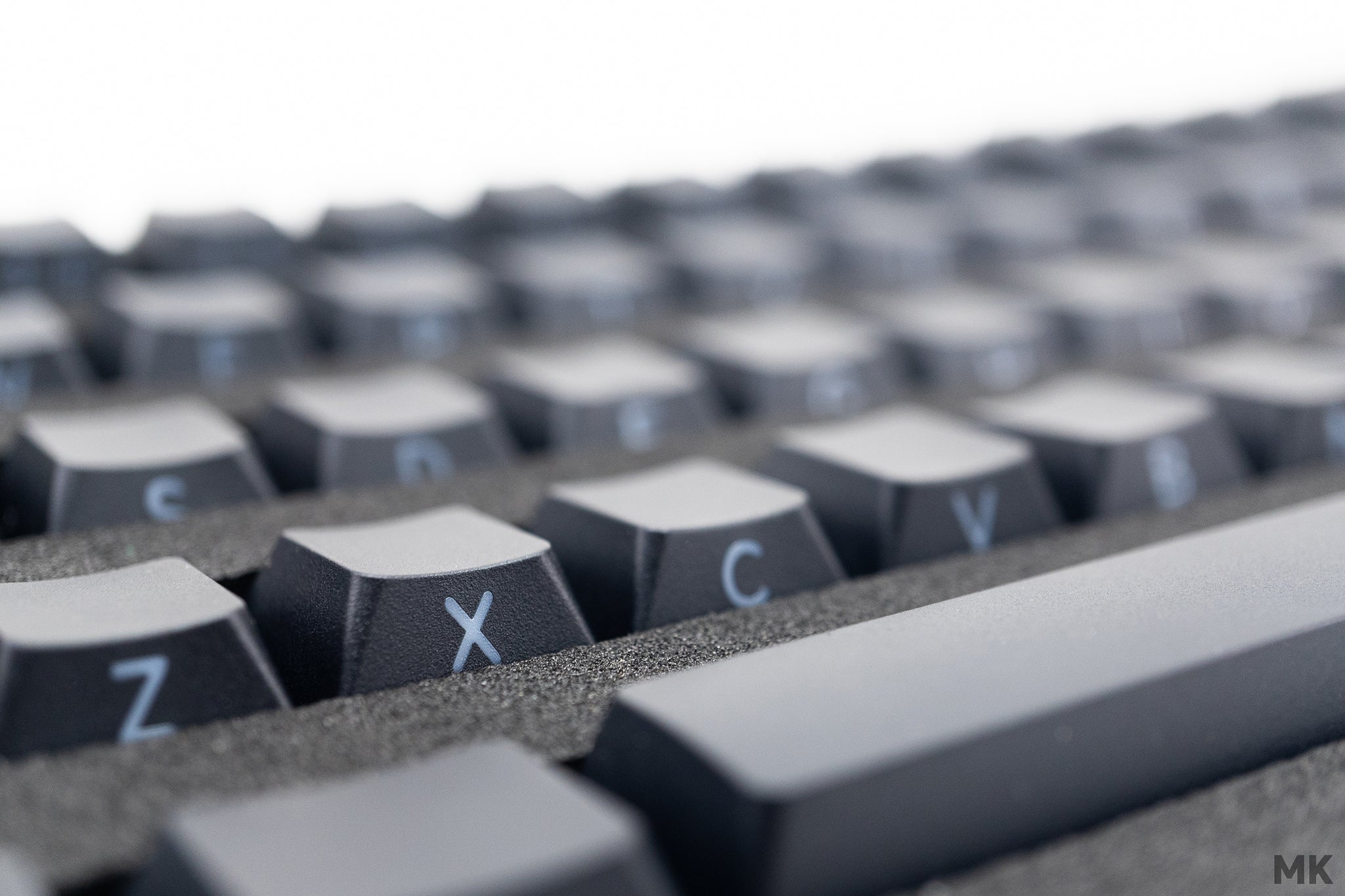 Ducky Black Backlit 108 Key Cherry Side Print Double Shot PBT Keycap S