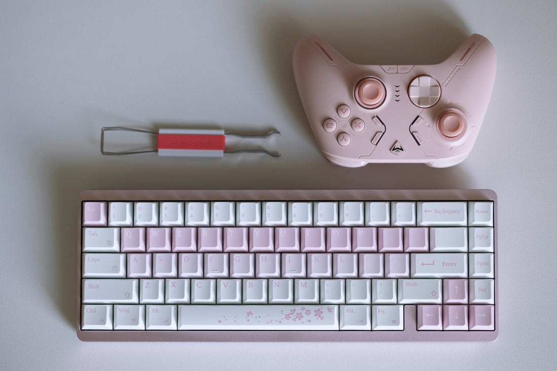 Varmilo Muse65 HE Sakura 8K Aluminum 65% RGB Keyboard