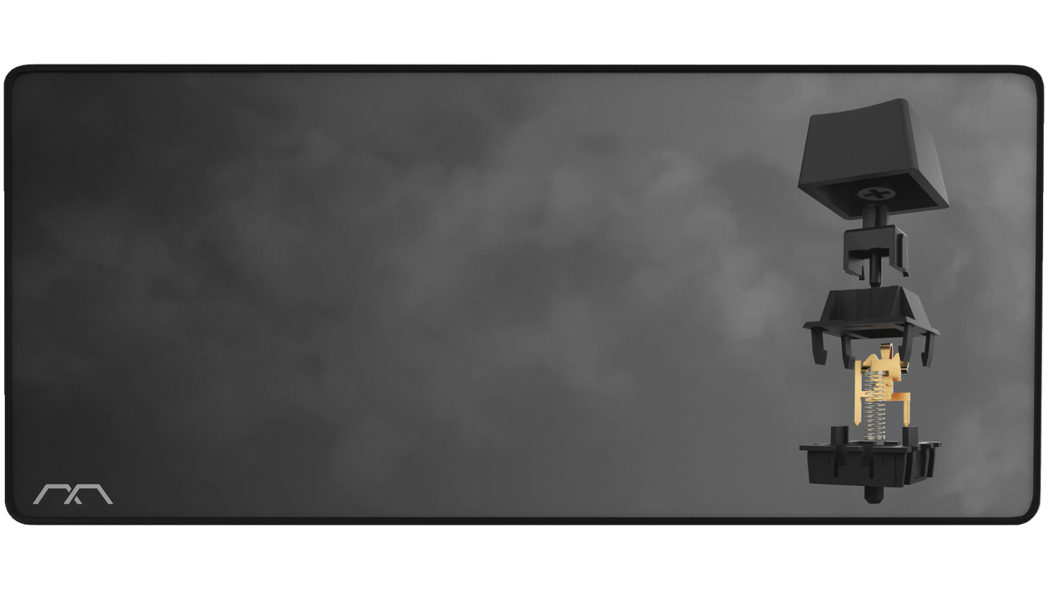 MK Black MX Switch Desk Mat Extra Large