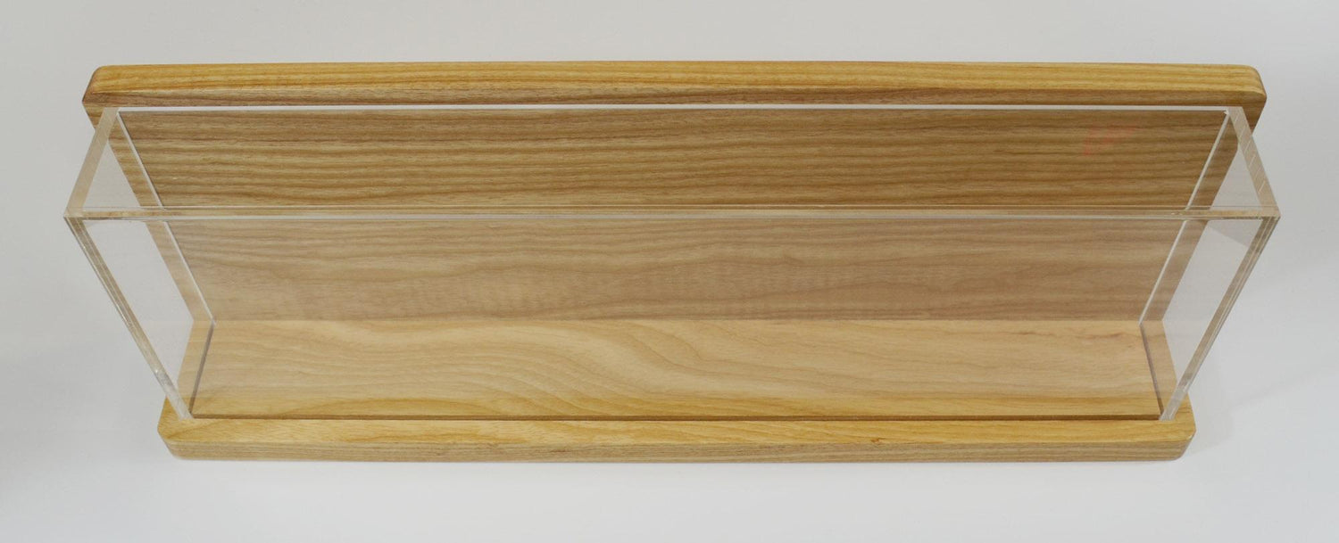 MK Santa Maria Full Size Ash Wood Acrylic Keyboard Display