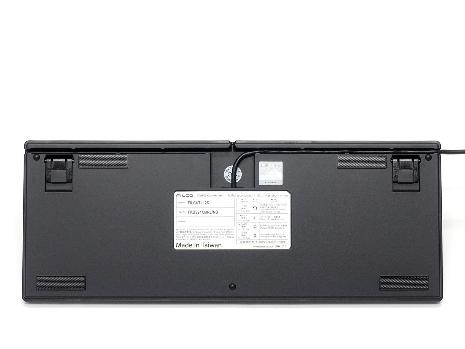 Filco Majestouch Stingray TKL Ninja Low Profile Mechanical Keyboard