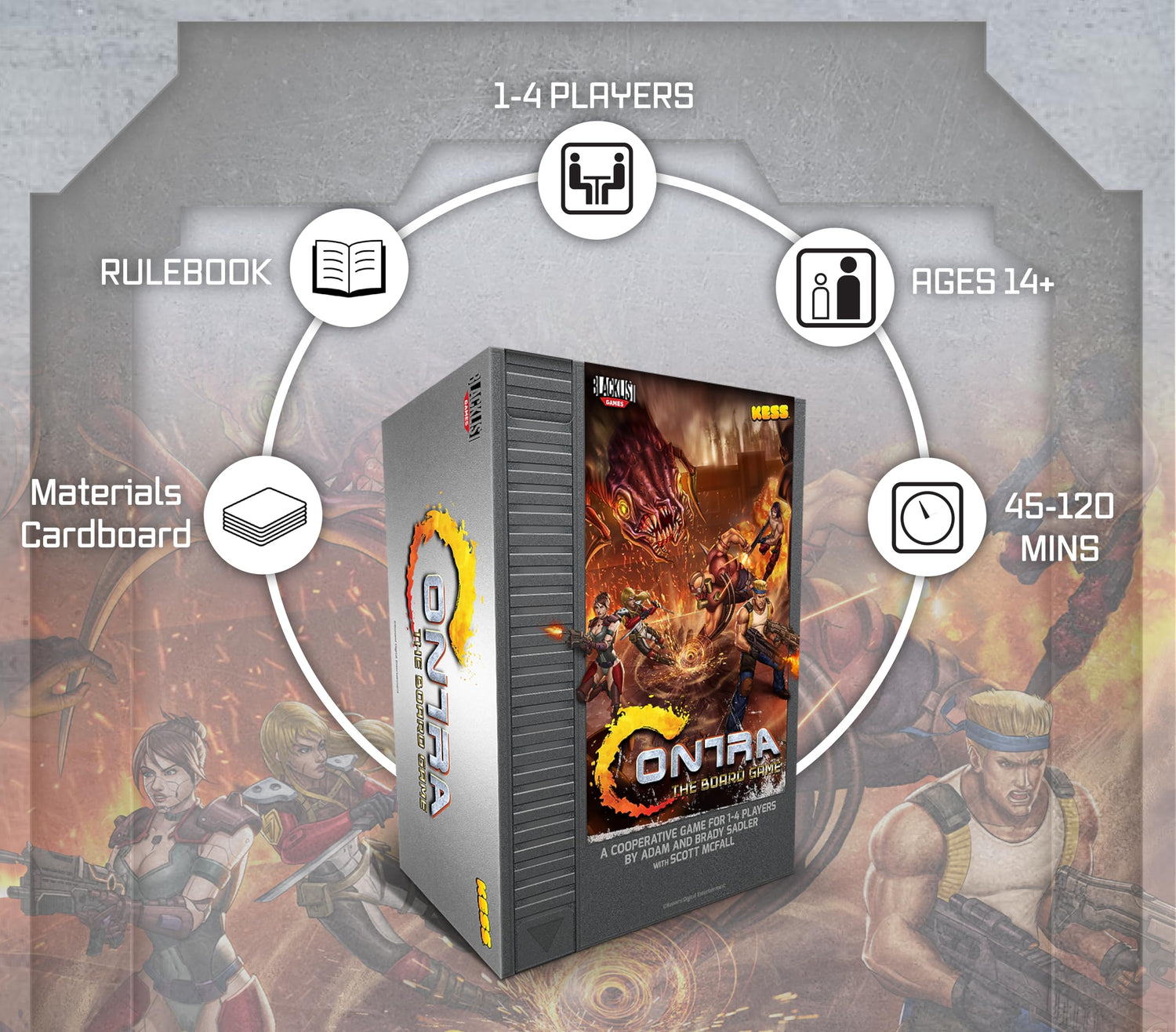 Contra The Board Game