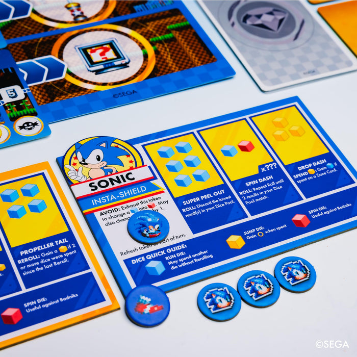 Sonic the Hedgehog Board Game Sonic Roll