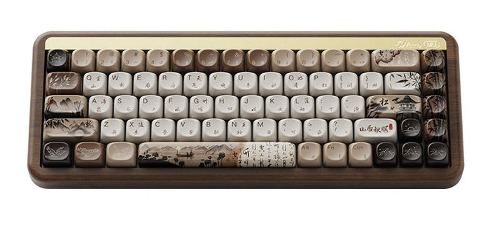 Akko MU01 Mountain Seclusion 65% Hotswap Wireless RGB Wood Keyboard