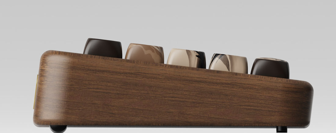 Akko MU01 Mountain Seclusion 65% Hotswap Wireless RGB Wood Keyboard