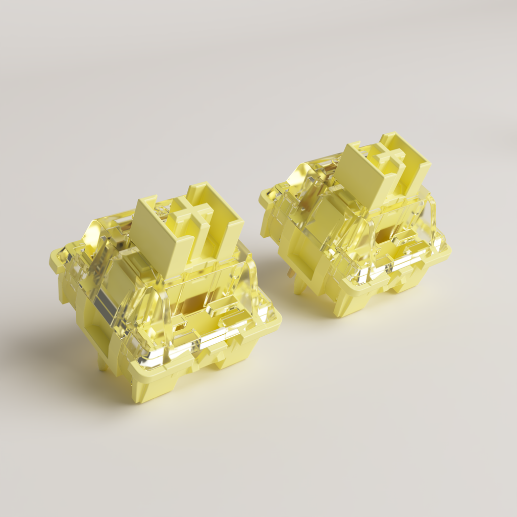 Akko Creamy Yellow Pro V3 50g Linear Switches 45 Pack