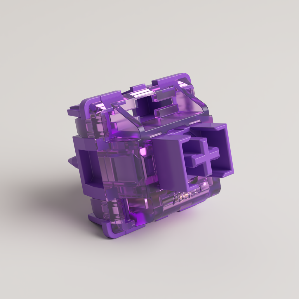Akko Lavender Purple Pro V3 40g Tactile PCB Mount Switches 45 Pack