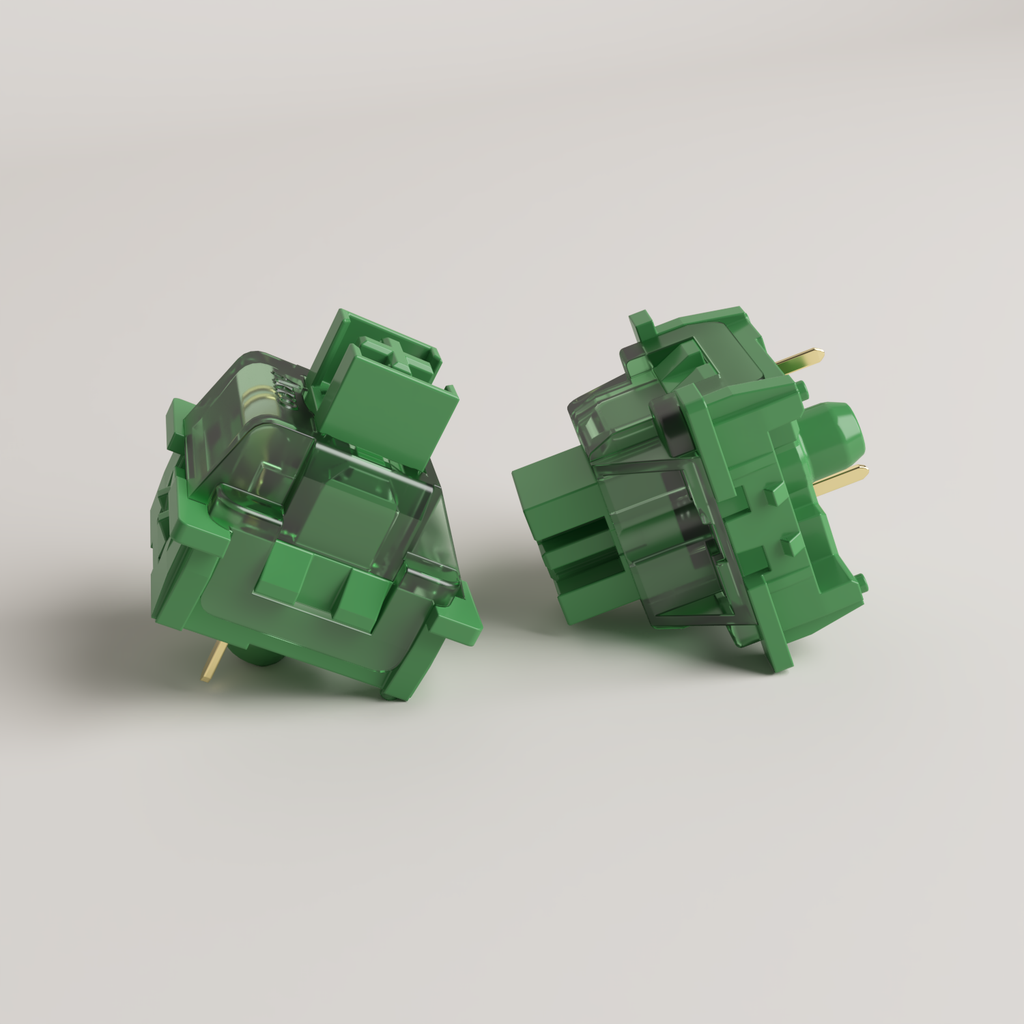 Akko Matcha Green Pro 50g Linear Plate Mount Switch 45 Pack