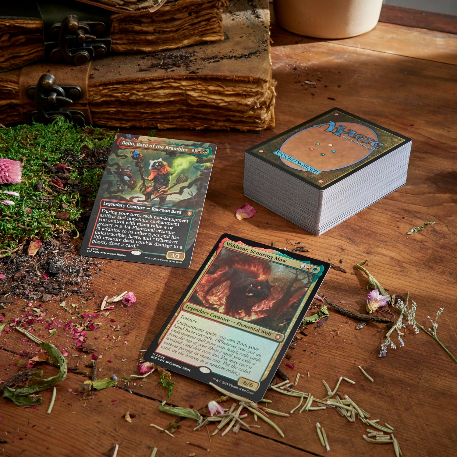 Magic The Gathering Bloomburrow Commander Deck Animated Army