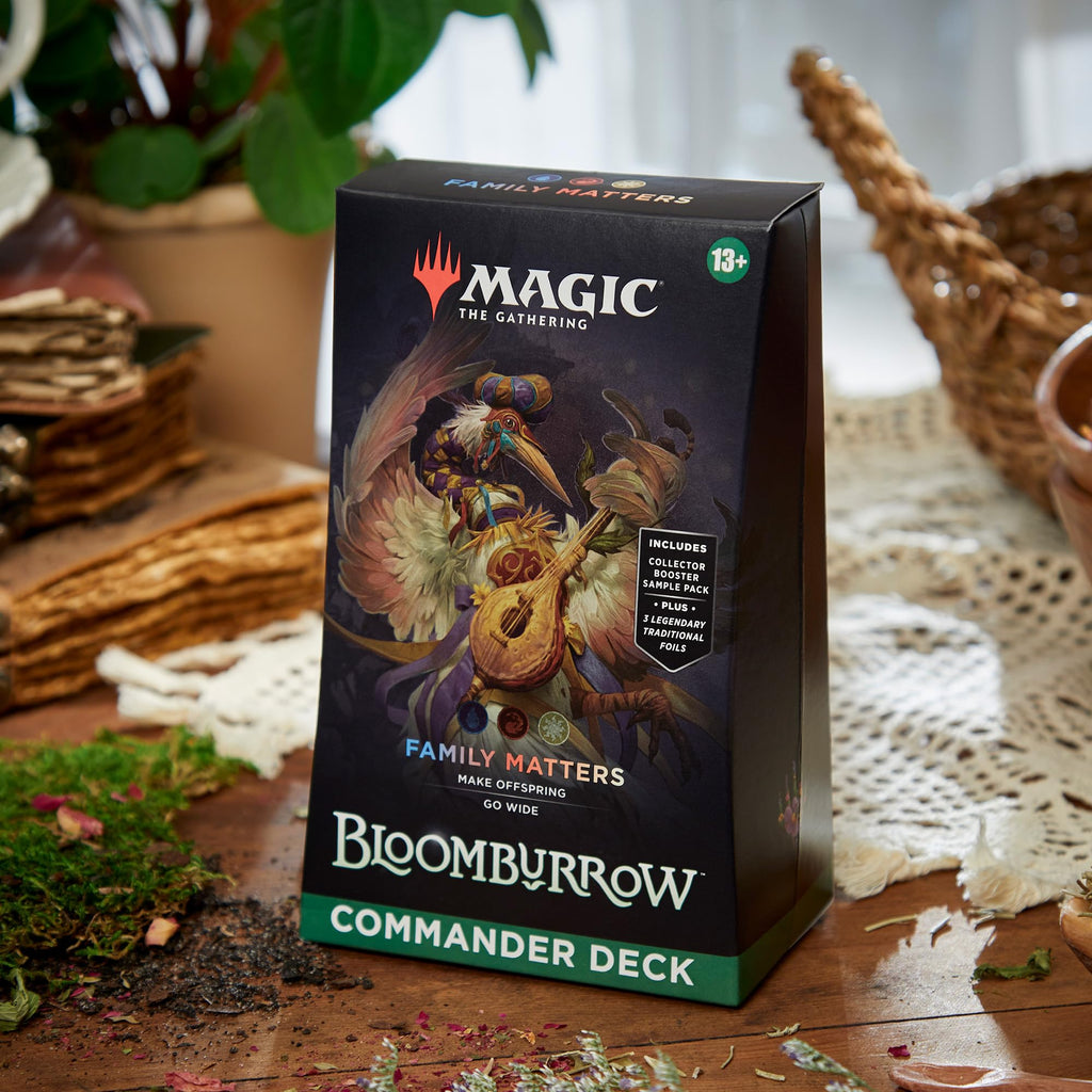 Magic The Gathering Bloomburrow Commander Deck Family Matters