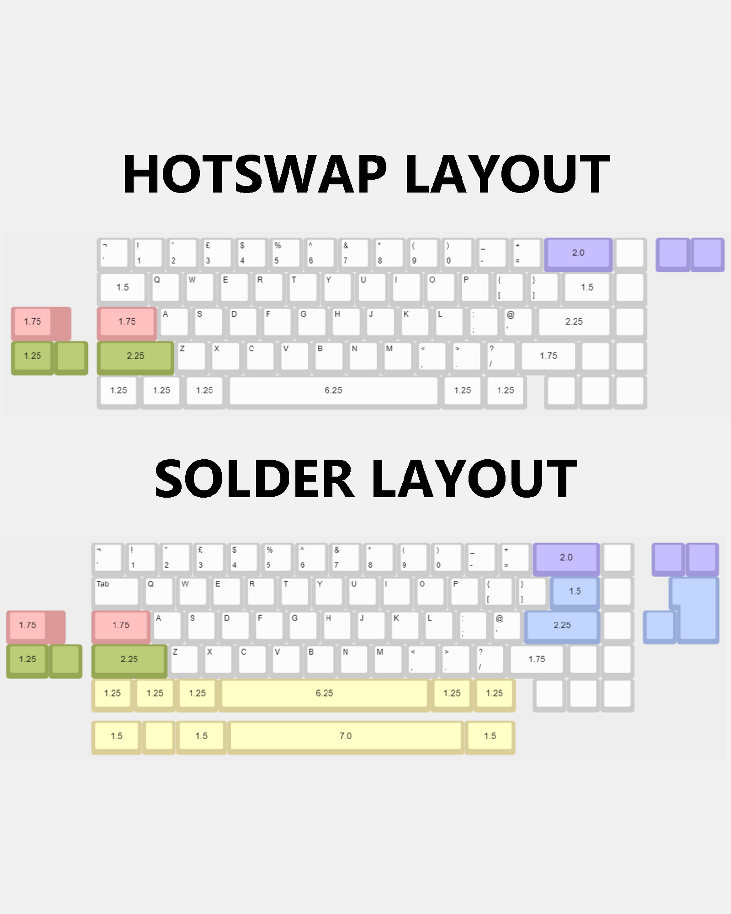 Moon KBD SAAG65 Aluminum Barebones 65% Hotswap DIY Keyboard Kit