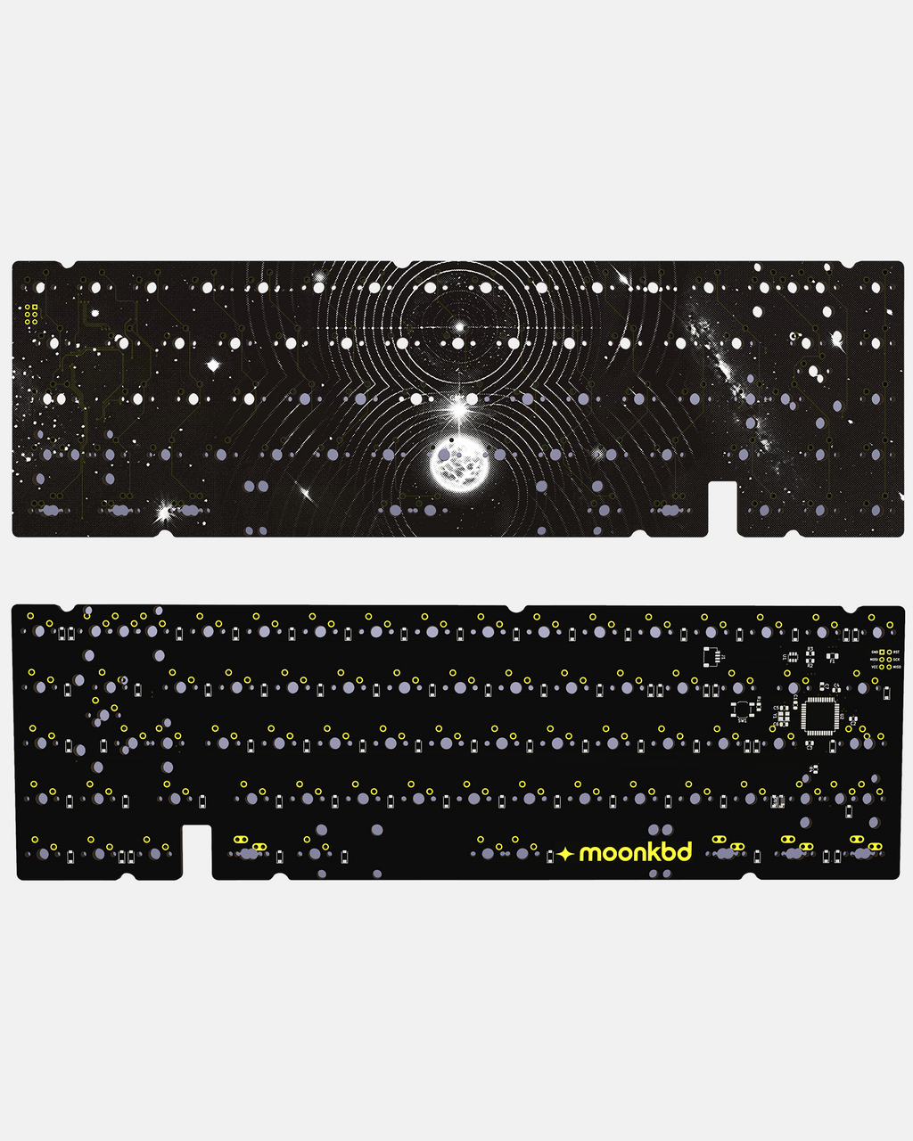 Moon KBD SAAG65 Aluminum Barebones 65% Hotswap DIY Keyboard Kit