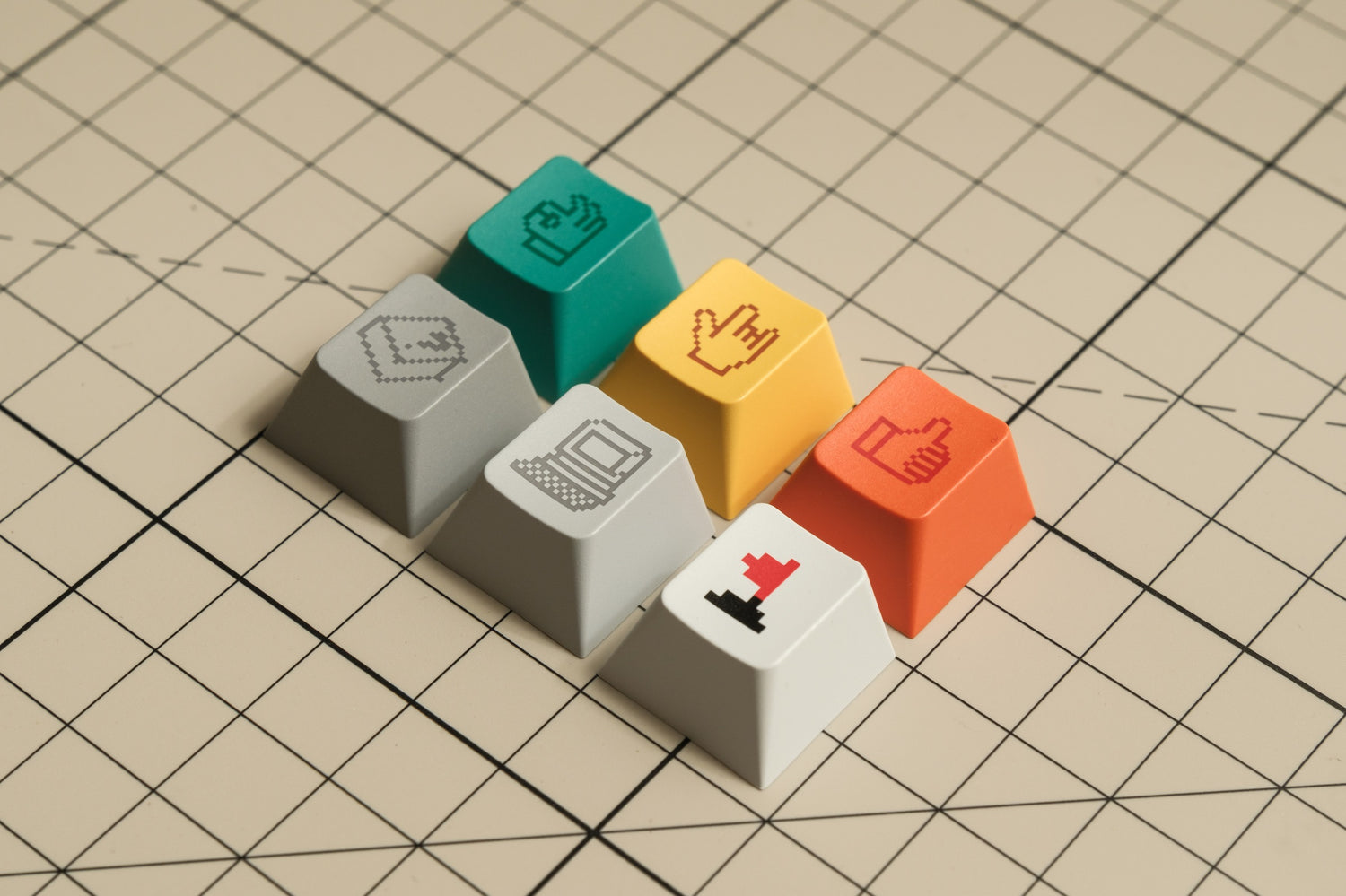 80Retros Win 1998 245 Key Cherry Profile PBT Keycap Set