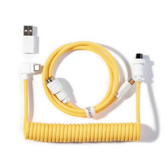 Keychron Coiled Aviator Cable Angled Connection