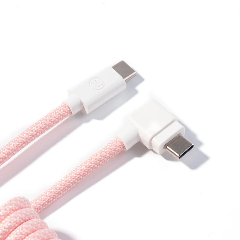 Keychron Coiled Aviator Cable Angled Connection