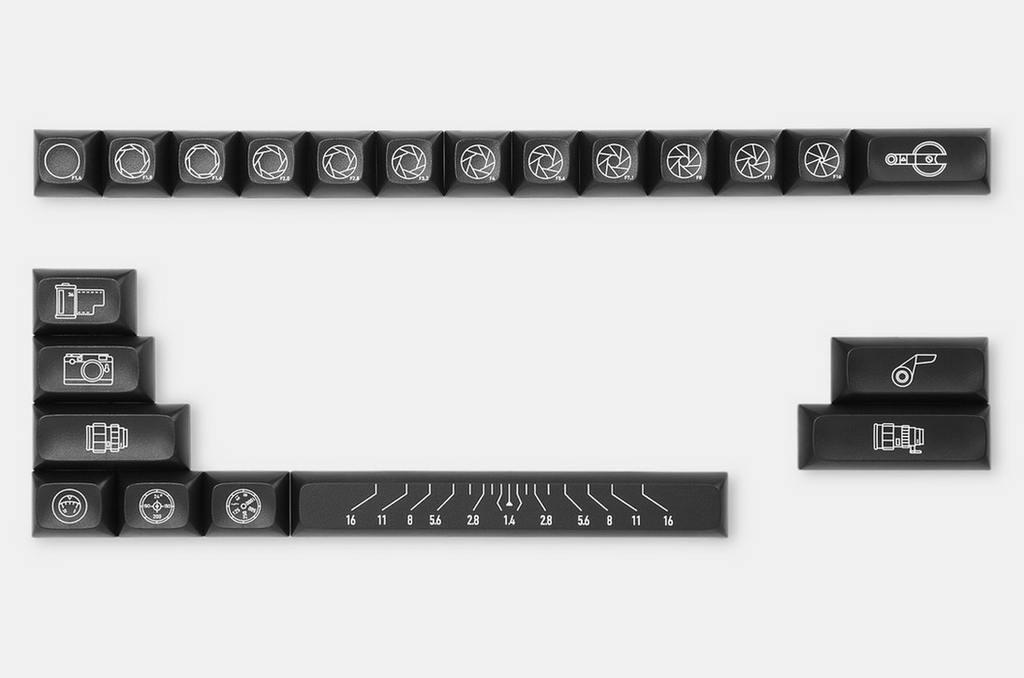 Tex Film Never Dies Novelty 22 Key ADA Profile Laser Printed ABS Keyca