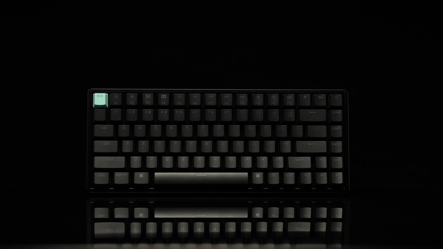 Keychron K2 HE Black 75% Aluminum Wireless Keyboard