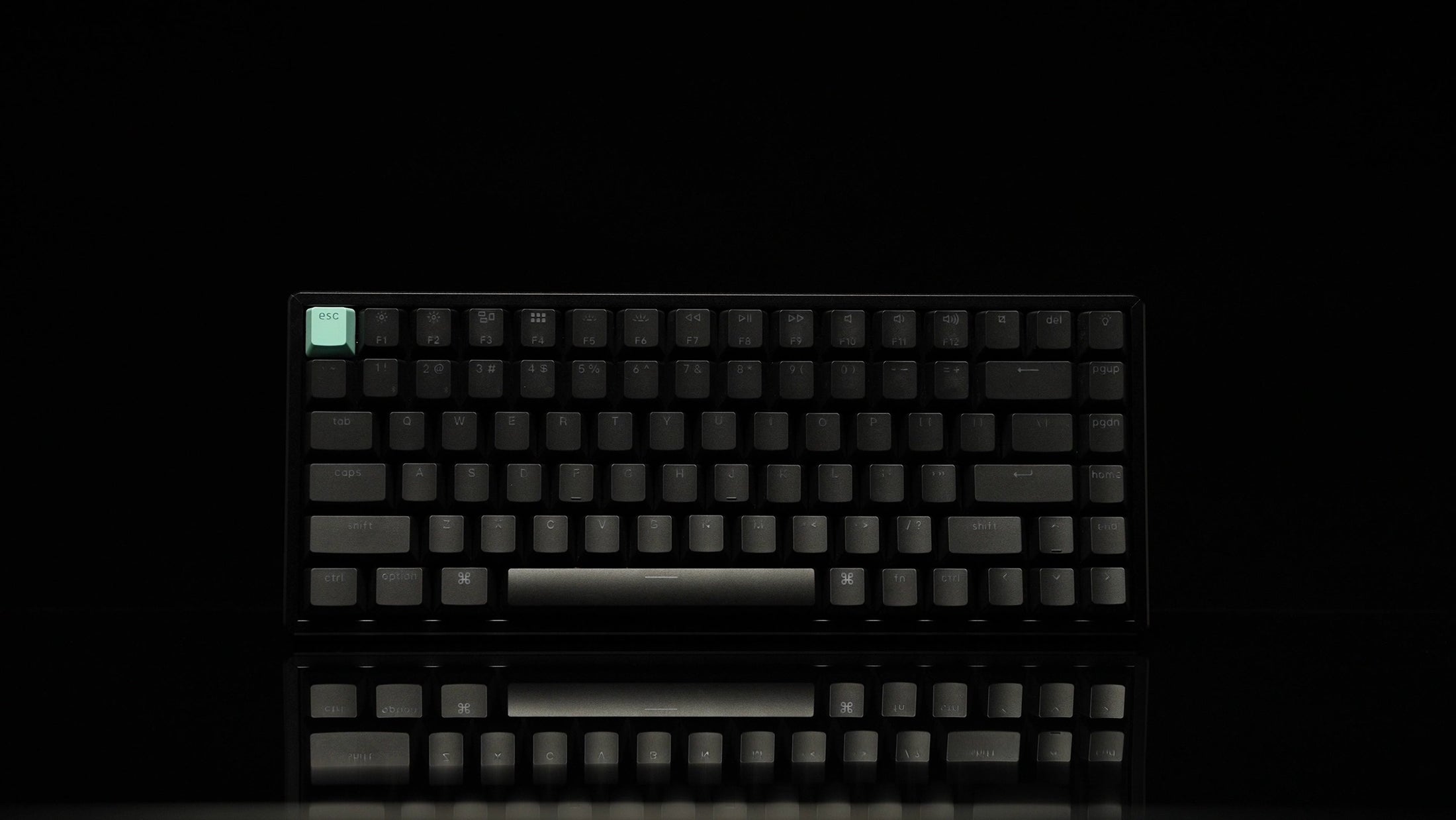 Keychron K2 HE Black 75% Aluminum Wireless Keyboard