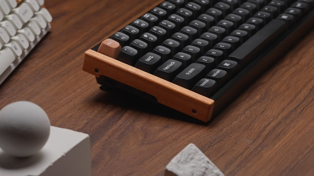 Keychron K2 HE Special Edition 75% Wood Wireless Keyboard