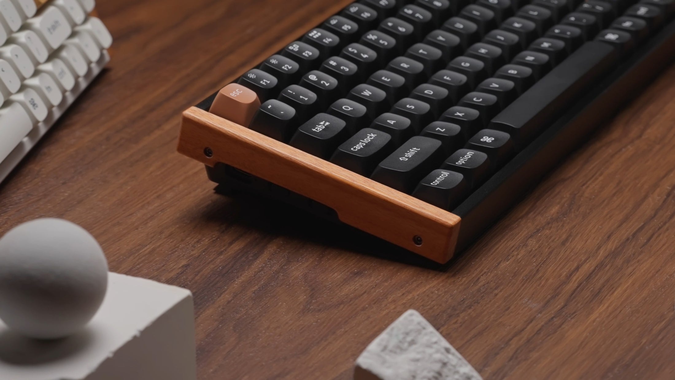 Keychron K2 HE TMR Special Edition 75% Wood Wireless Keyboard