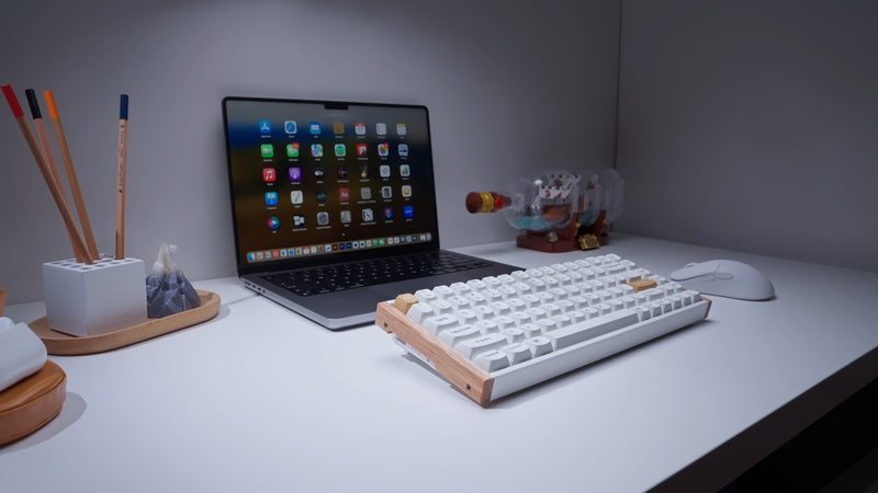 Keychron K2 HE TMR Special Edition 75% Wood Wireless Keyboard