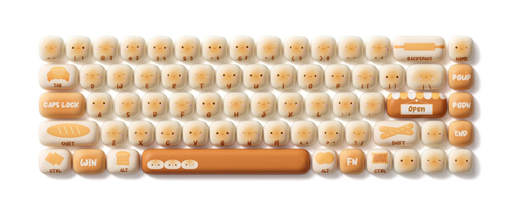 Akko Bun Wonderland 138 Key MOG Profile Dye Sub PBT Keycap Set
