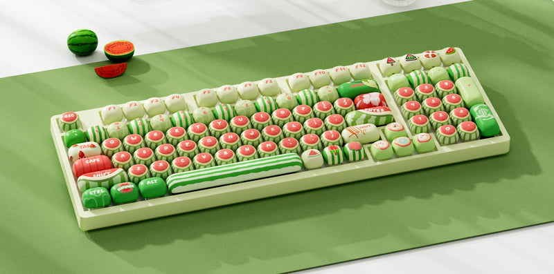 Akko Watermelon 138 Key MOG Profile Dye Sub PBT Keycap Set