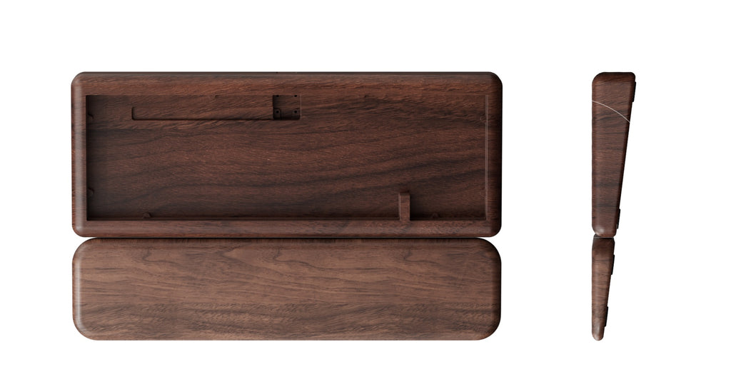KBDFans Dusk 67 Wood Barebones Keyboard DIY Kit