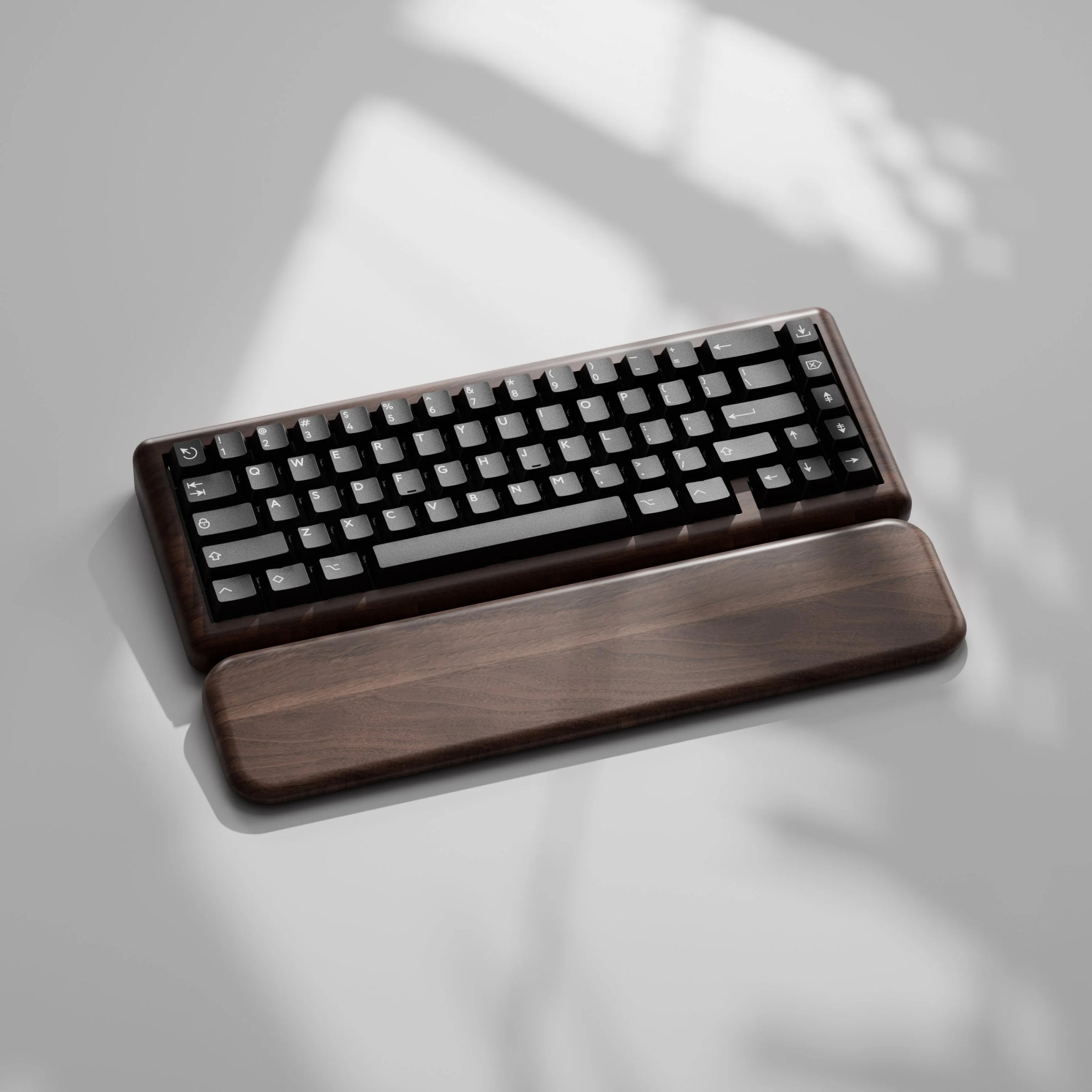 KBDFans Dusk 67 Wood Barebones Keyboard DIY Kit