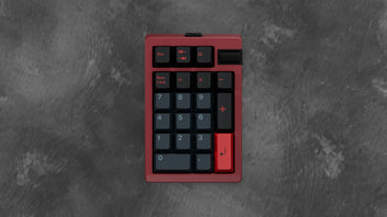 Meletrix ZoomPad TIGA Aluminum Barebones Numpad DIY Kit Group Buy