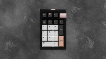 Meletrix ZoomPad TIGA Aluminum Barebones Numpad DIY Kit Group Buy
