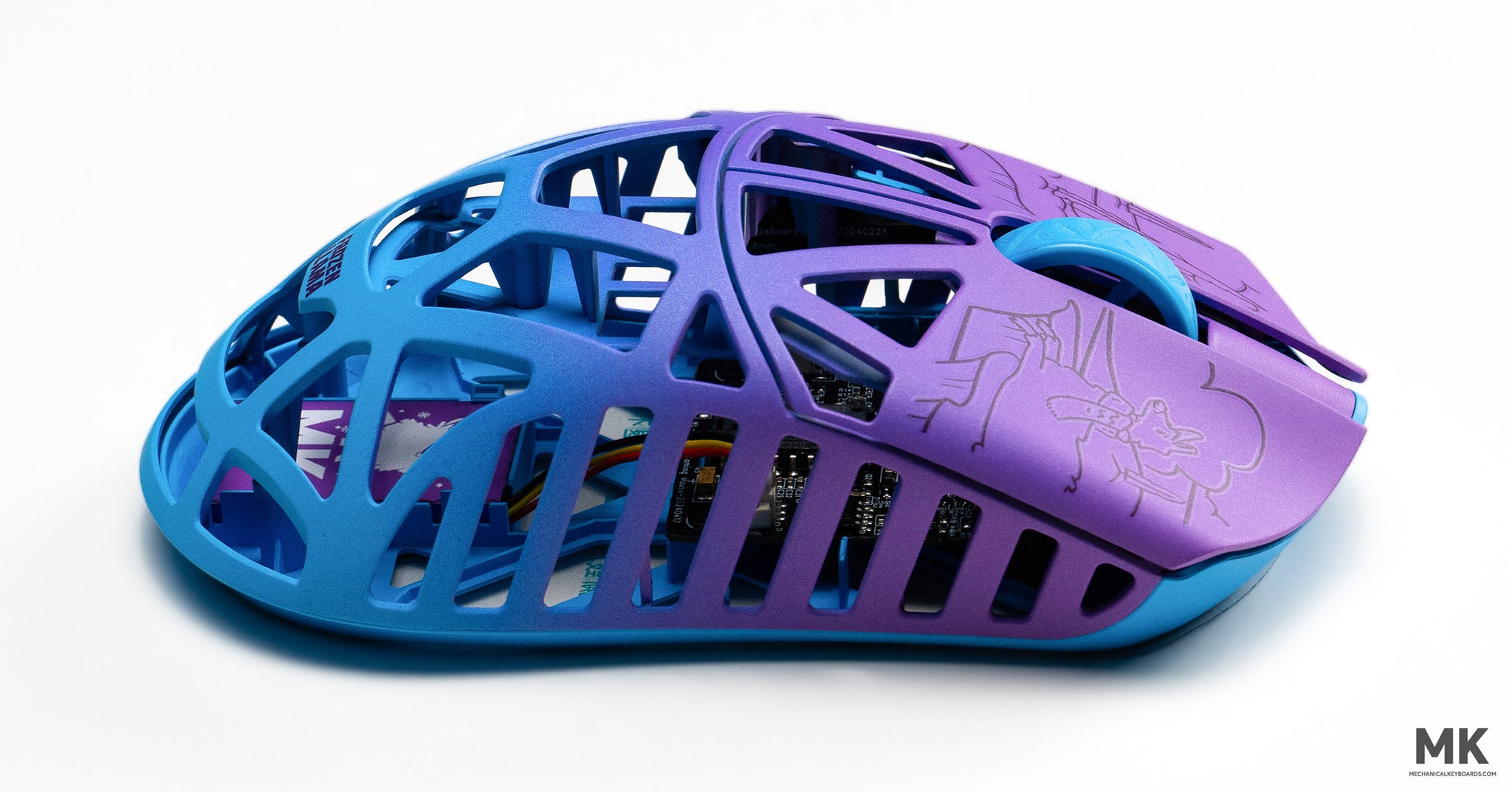 WLMOUSE x MK Frozen Llama Beast X Max 8K Wireless Mouse