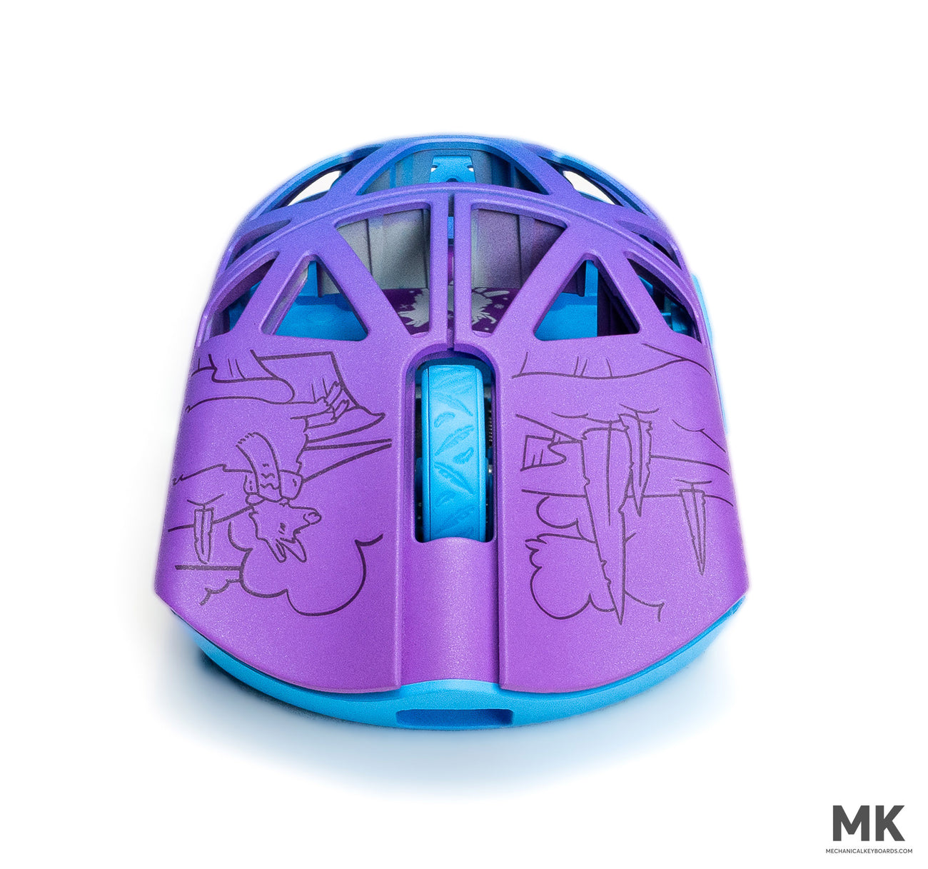 WLMOUSE x MK Frozen Llama Beast X Max 8K Wireless Mouse