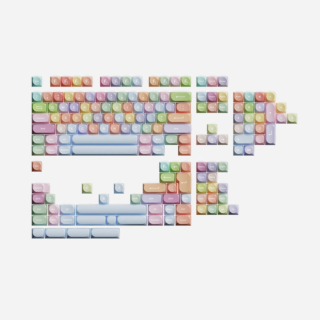 Chilkey Unicorn 170 Key DDA Profile Dye Sub PBT Keycap Set