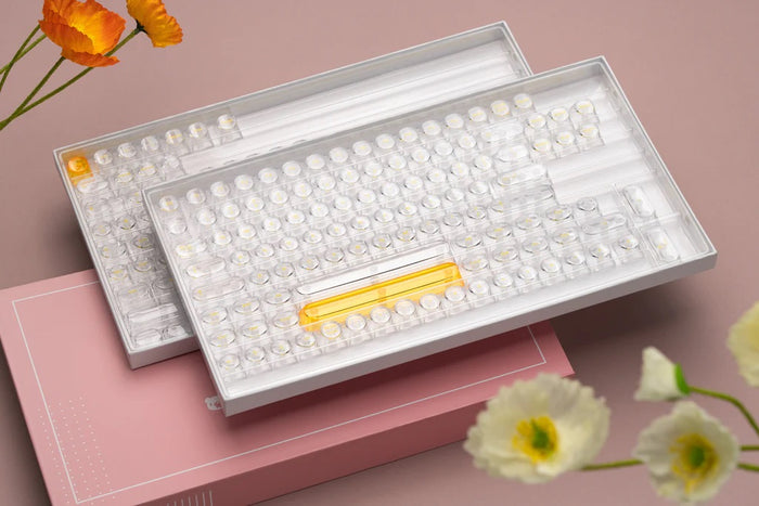 Chilkey Glazed Yellow 170 Key DDA Profile Dye Sub PC Keycap Set