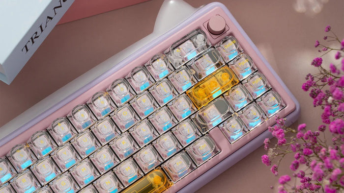 Chilkey Glazed Yellow 170 Key DDA Profile Dye Sub PC Keycap Set