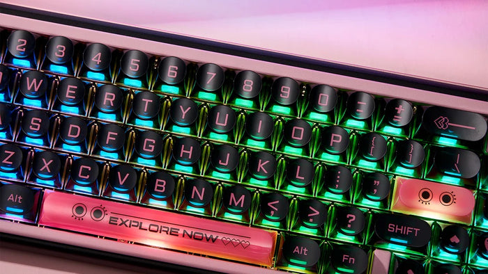 Chilkey Dark Blush 170 Key DDA Profile Dye Sub PC Keycap Set